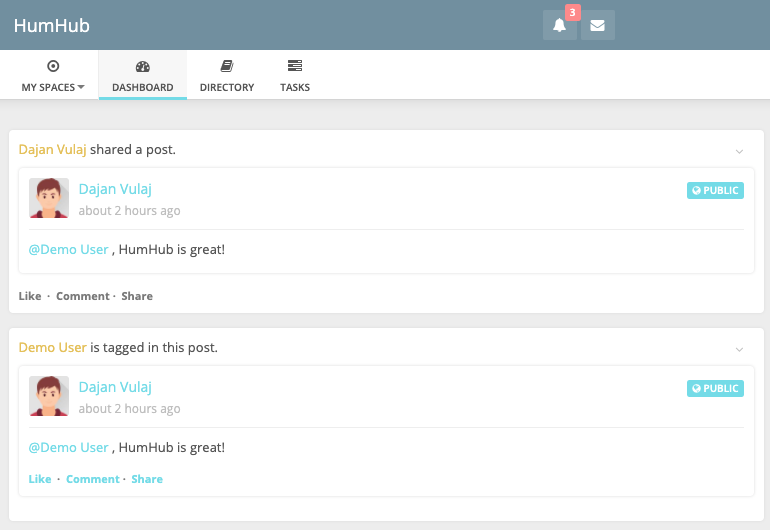 GitHub - maxal-studio/humhub-sharebetween: This HumHub module will add the functionality of ...